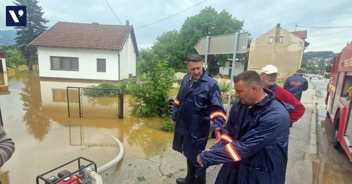 PRIOPĆENJE IZ OPĆINE VITEZ: Sanirana obala rijeke Kruščice na mjestu ...